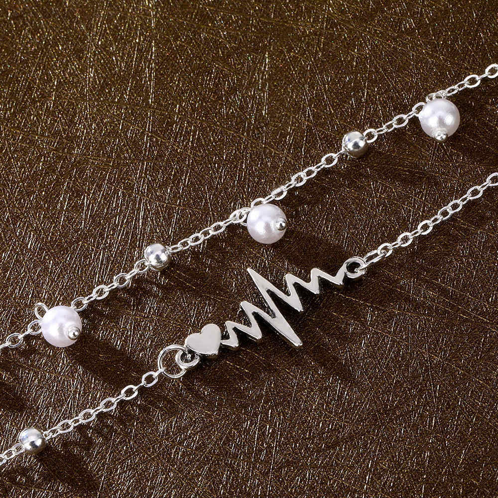 2020 NewFashion Silver Anklets, Bracelet For Ankle , Female Simulation ...