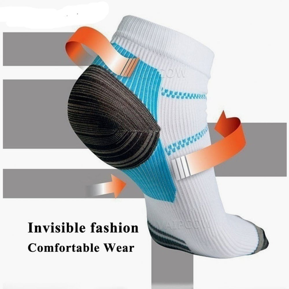 Compression Socks For Plantar Fasciitis Foot , Pad Heel Spurs Arch Pain ...
