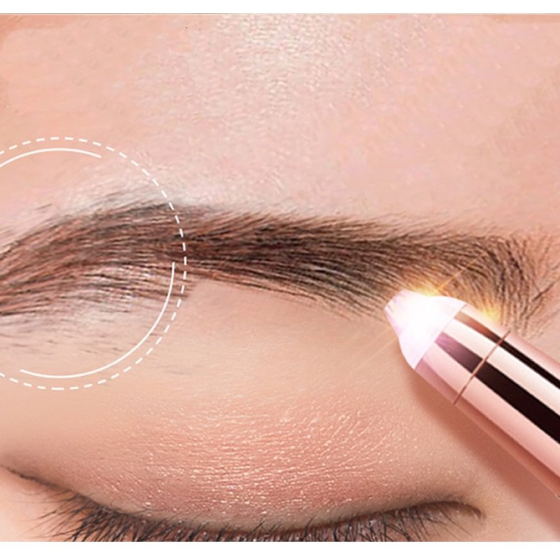 New Design 2020 , Electric Eyebrow , Trimmer Makeup , Painless Eye Brow ...