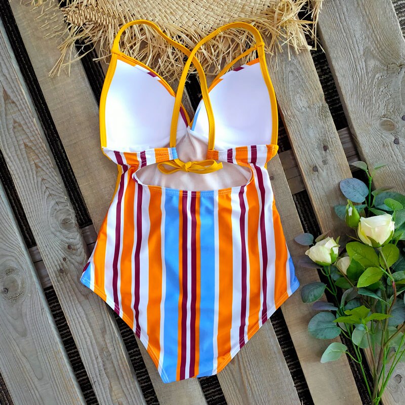 Print Swimwear , ,Vintage Retro Bathing Suits Bodysuit Beach Wear ...