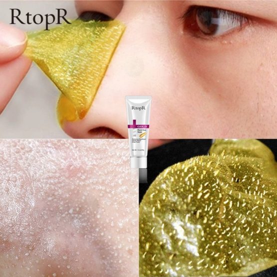 New Gold Remove Blackhead Mask, Face Pore Peeling , Acne Treatment Nose ...