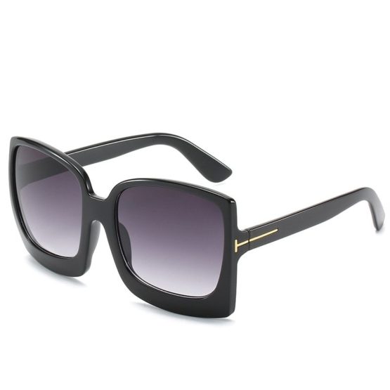 Fashion Oversized Women Sunglasses, Brand Designer Plastic Female ,Big ...