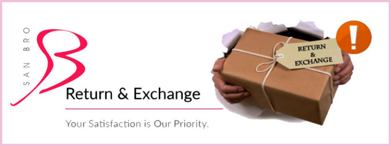 Return & Exchange Policy - Sanbro